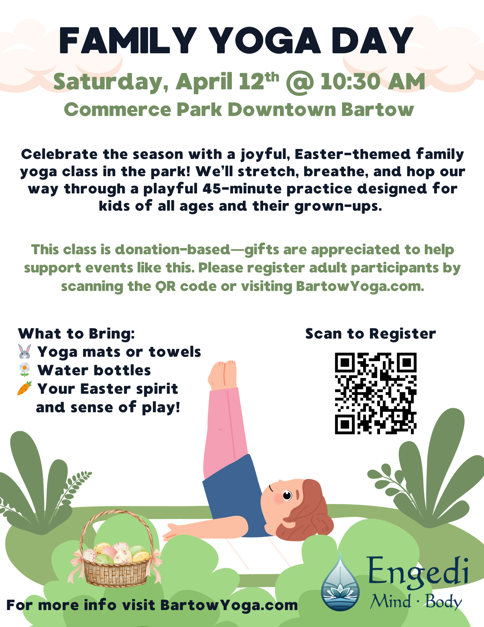 Family Yoga Class - Engedi Mind and Body